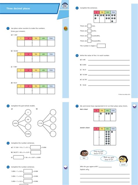 Lesson 1 3 Decimal Places Recap Lesson Pdf Mathematics
