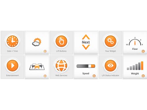 custom widget development flexypage