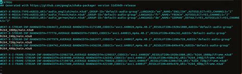 Option Defaultlanguage Not Working For Hls · Issue 473 · Shaka Projectshaka Packager · Github