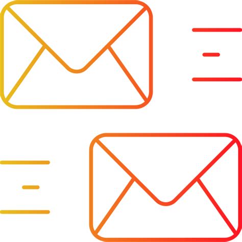 Messaging Generic Gradient Outline Icon