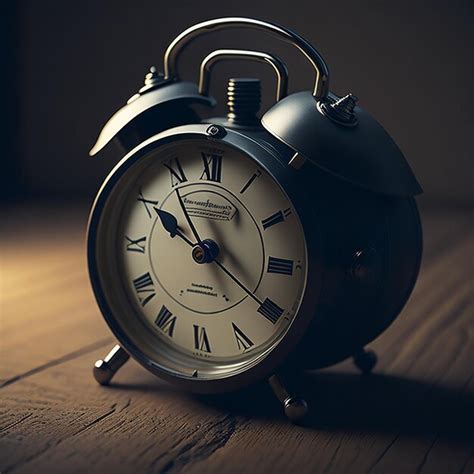 Premium Ai Image Old Fashioned Alarm Clock Generated By Ai