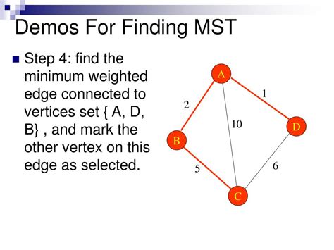 Ppt Graph Ii Mst Shortest Path Powerpoint Presentation Free