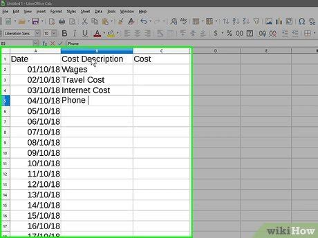 How To Convert A LibreOffice Spreadsheet Into A Database For Mail Merge