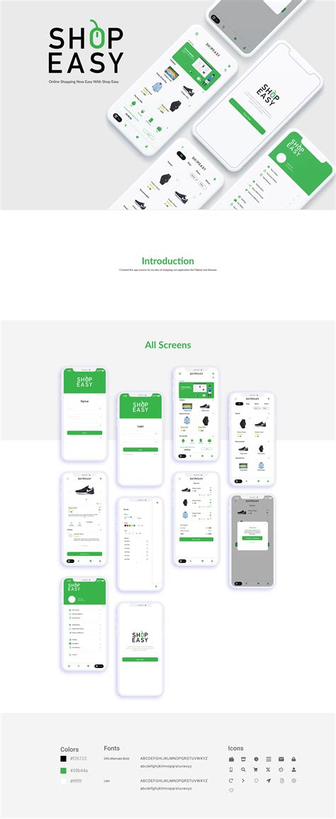 Mobile Application UI On Behance