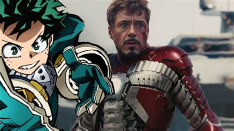 My Hero Academia 386 Il Grande Omaggio A Iron Man Tony Stark Scende