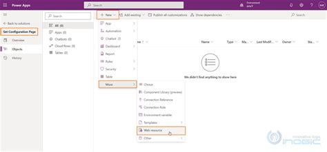 Use Of New Configuration Page Ui In Power Apps Solution Microsoft