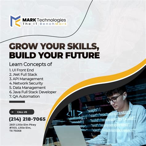 Mark Technologies Inc On Linkedin Learnskills Buildyourfuture Frontend Fullstack