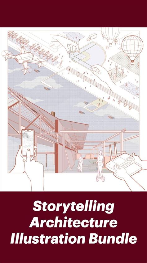 Storytelling Architecture Illustration Bundle Architecture