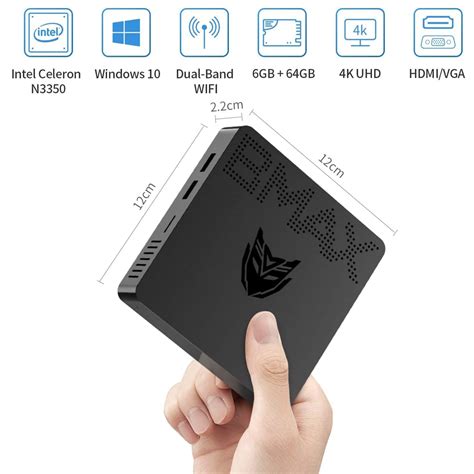 BMAX B Plus Mini PC Intel Celeron N GB RAM GB ROM