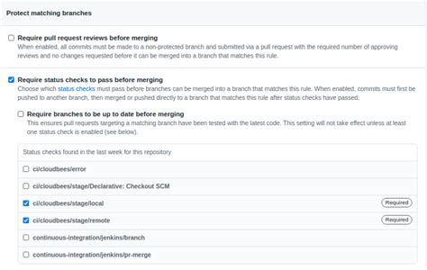 GitHub How To Configure Status Checks Per Pipeline Stage For Pull Requests