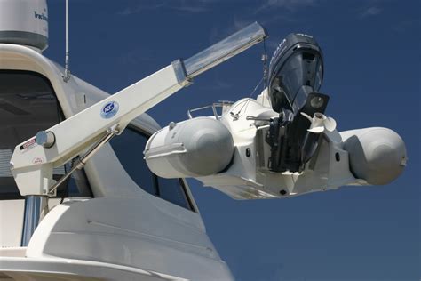 350kg Single Stage Davit Australian Davit And Cranes