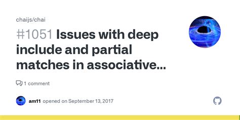 Issues With Deep Include And Partial Matches In Associative Array