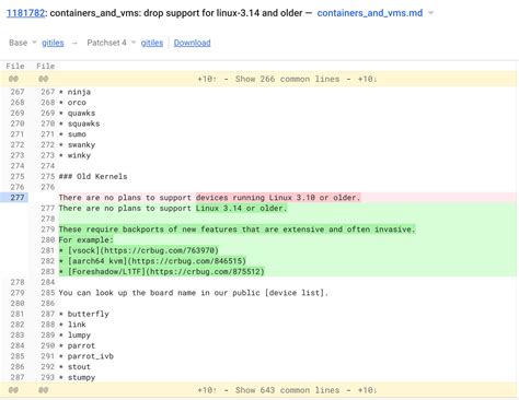 Chromebooks With 314 Kernel Will Not Get Linux Apps Rcrostini