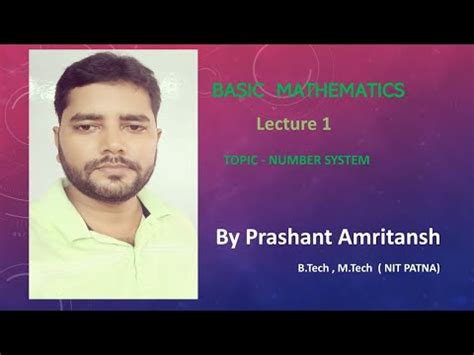 BASIC MATHEMATICS Lecture For JEE Mains Advance XI XII YouTube
