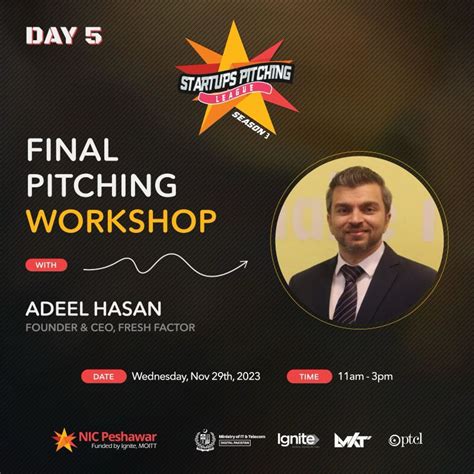 adeel hasan on linkedin startup pitching