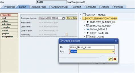 How To Use Inbound And Outbound Plugs In SAP Web Dynpro ABAP Programs