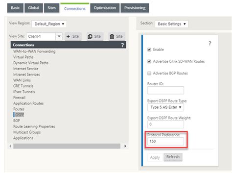 protocol preference citrix sd wan 11 4