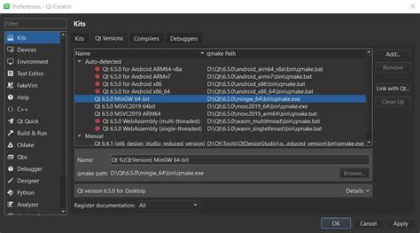 Yet Another Cmake Project Configuration Failed Qt Forum