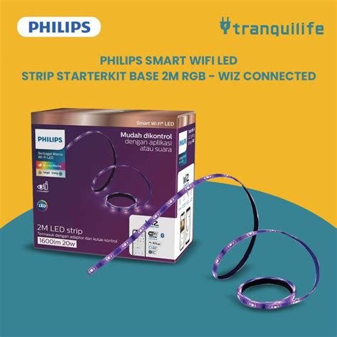 Promo Philips Lampu Strip Starterkit Smart Wifi Led M Rgb Wiz Connected Jakarta Pusat