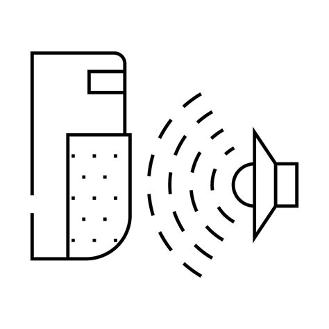 Sound Sensor Line Icon Illustration Black 48348517 Vector Art At Vecteezy