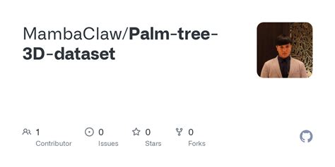 GitHub MambaClaw Palm Tree D Dataset