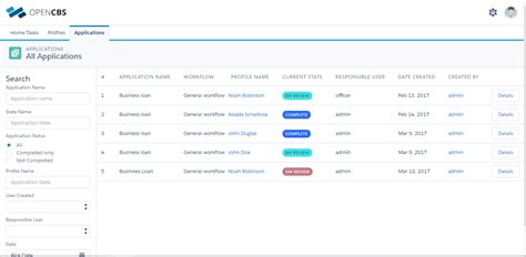 Loan Origination Solution Opencbs