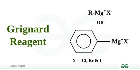 Grignard Reagent Geeksforgeeks