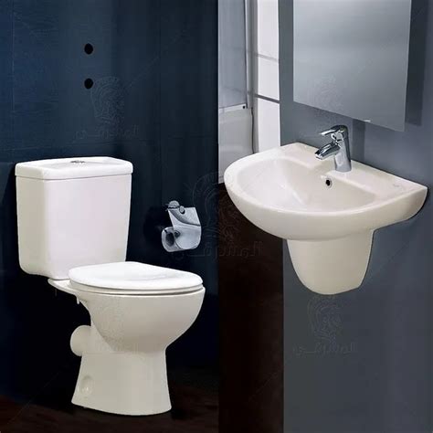 طقم حمام قاعدة وحوض أيديال ستاندرد سبيس مرحاض G0421 G0422 و حوض V1540