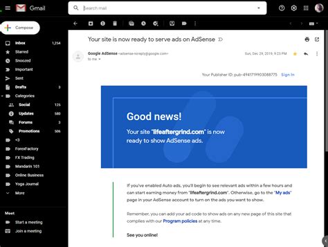 How To Get Approved For Google Adsense And Other Tips Life After Grind