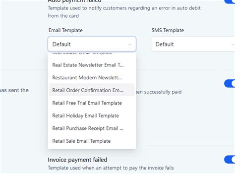Invoice Notification Sms And Email Templates Voters Highlevel