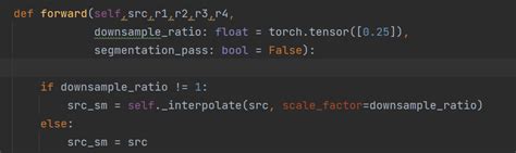 我尝试用你的提供的代码转onnx时碰到了typeerror upsample bilinear2d received an