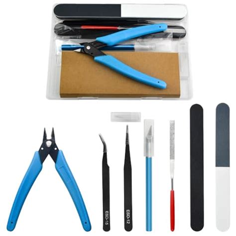 Bxqinlenx Professional 8 Pcs Model Tools Kit Modeler Basic Tools Craft