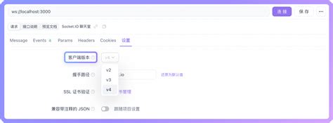 如何在 Apifox 中调试 Socket IO 接口