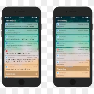 Notification Center Icon HD Png Download X PinPng