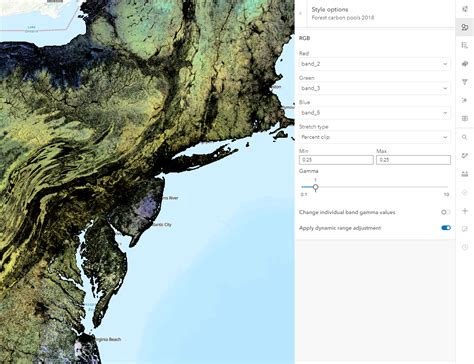 Solved Raster Function Templates In New Map Viewer Esri Community