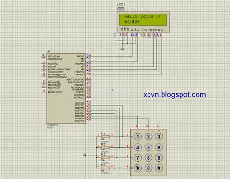 BÀi 38 Giao TiẾp VỚi Keypad 3x4 Pic16f877a Ccs Lập Trình Pic