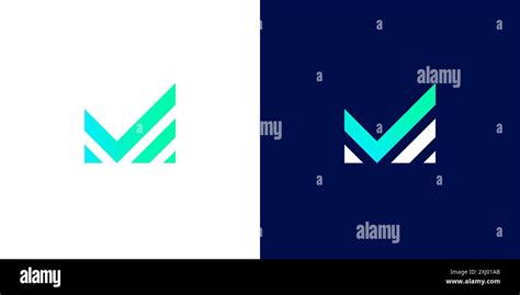 Letter M Vector Logo Design Stock Vector Image And Art Alamy