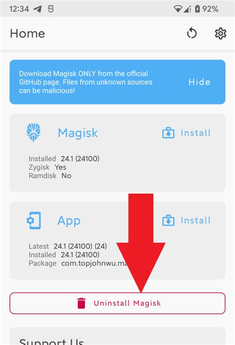 How To Uninstall Magisk Xiaomiuinet
