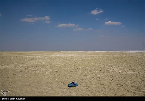 نفسهای آخر دریاچه ارومیه70درصد دریاچه خشک شده است تصاویر تسنیم