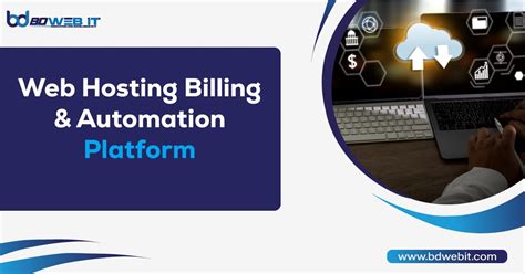 Web Hosting Billing And Automation Platform
