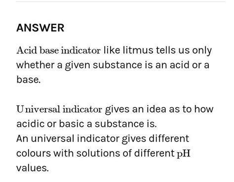 Difference Between Acid Base Indicator And Universal Indicator At Jackson Dunrossil Blog