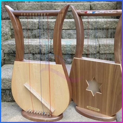New Kinnor Harp 10 Strings King David Harp Opens In A New Window