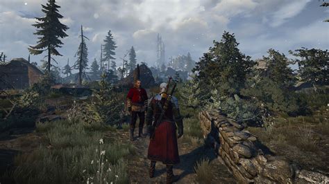 it s my first playthrough and this view with the tower in front makes