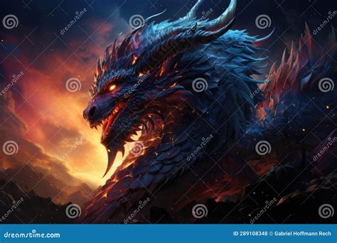 Star Dragon Observes Planets In Cosmic Dance In The Constellation Aurelia Generative Ia