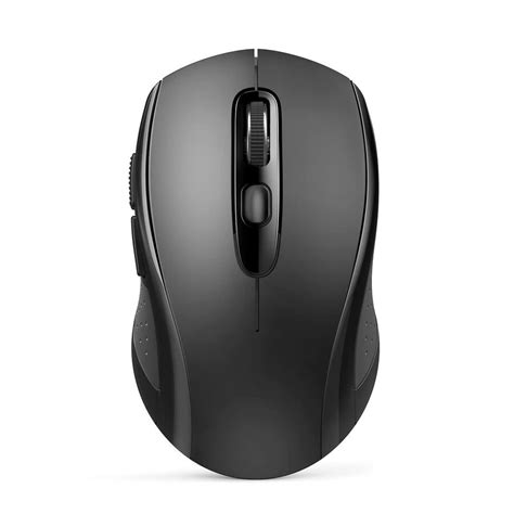 Cedar Assembly Mouse Wireless Mice For Laptop 2 In 1 Computer With Usb Receiver Wireless Black