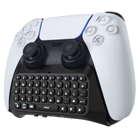 Moko Keyboard For Ps5 Controllerps5 Bluetooth Wireless Mini Keyboard Chatpad For Playstation 5