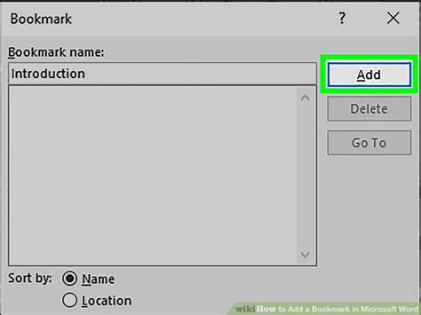 Ways To Add A Bookmark In Microsoft Word WikiHow