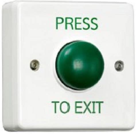 Green Dome Plastic Exit Button Dome Request To Exit Access Security Products