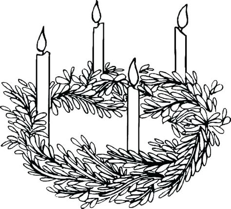 Advent Wreath Drawing At PaintingValley Com Explore Collection Of Advent Wreath Drawing