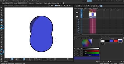 tip merging multiple objects into one adding shadow r opentoonz
